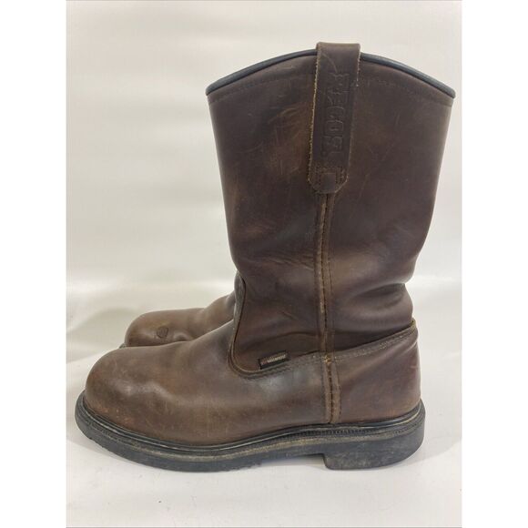 Red Wing Shoes | Shoes | Mens Red Wing Pecos 95 D Pull On Leather Brown ...